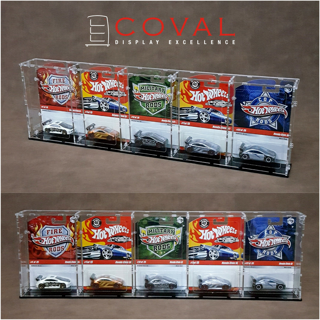 Multi Carded Hot Wheels Display Cases – Coval Displays