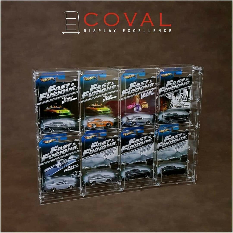 COVAL HRC-402 Single Carded Display - 4 x 2 Layout – Coval Displays