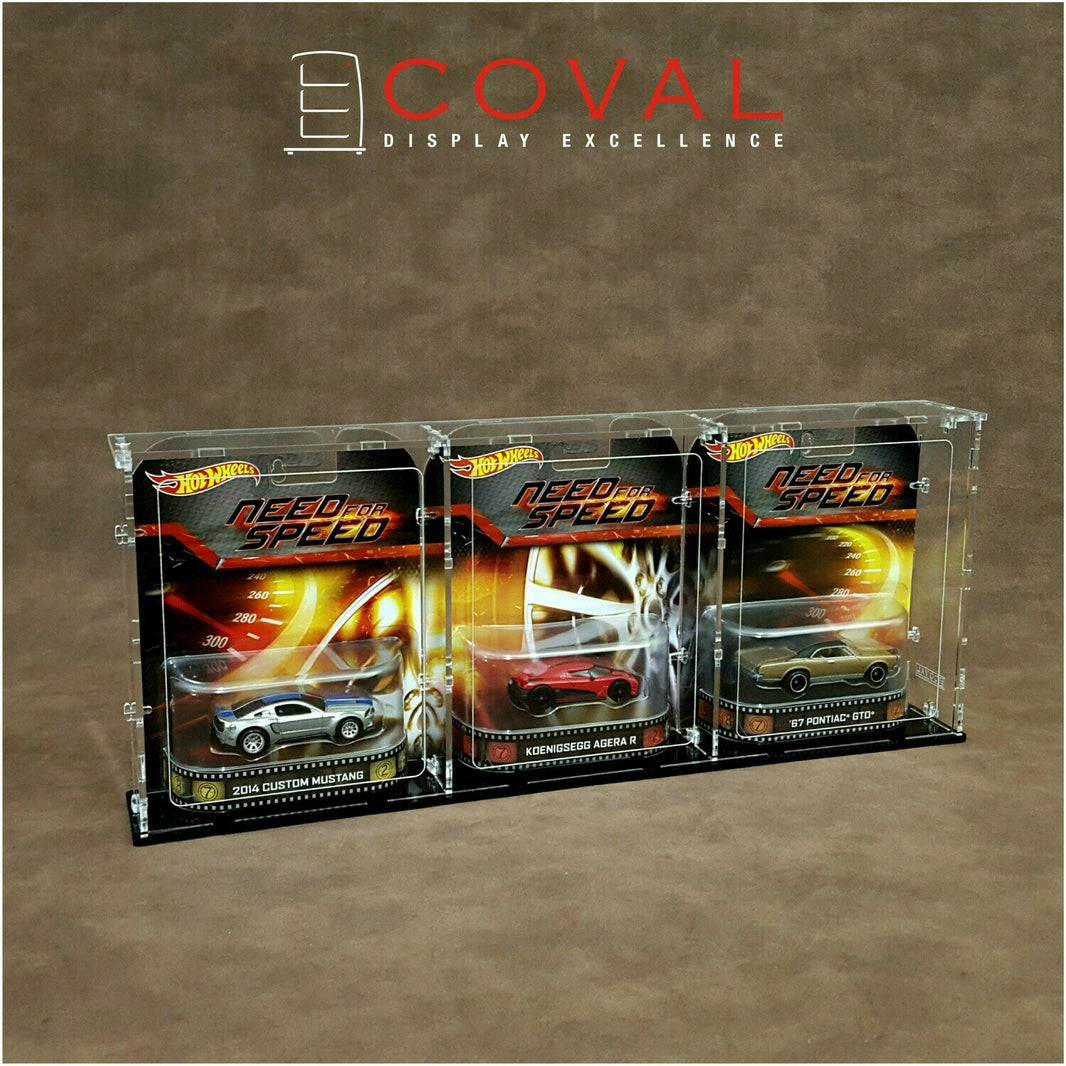Multi Carded Hot Wheels Display Cases – Coval Displays