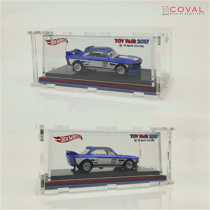 RBX-101-3PK Acrylic Display Case for Standard Hot Wheels RLC Boxed Car ...