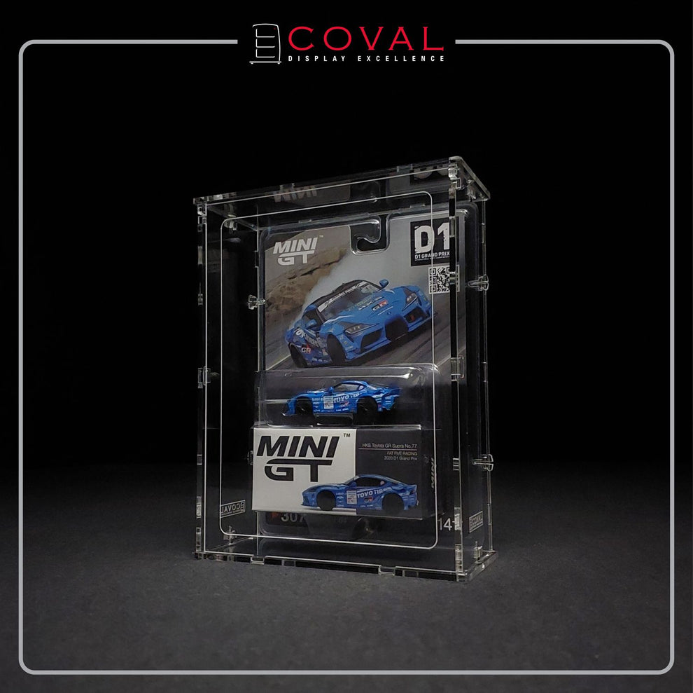 SGT-101V Acrylic Display Case for Single Mini GT Blister Packed Car wi ...