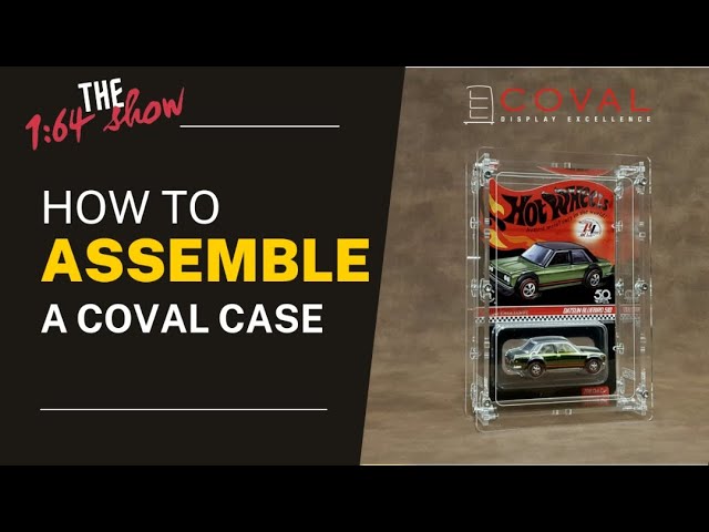 COVAL HDR-101 Acrylic Display Case for Single Carded RLC and Mainline ...